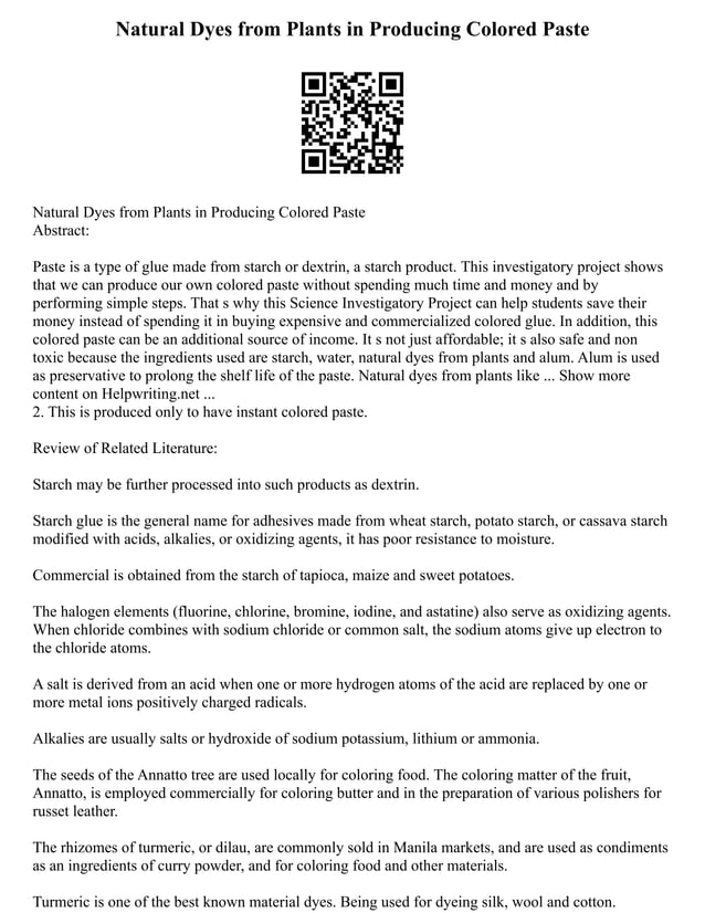 How To Write Synthesis Essay Synthesis Essay Examples Synthesis | PDF