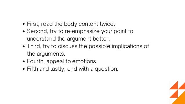 How to write the conclusion of an argumentative essay | PDF