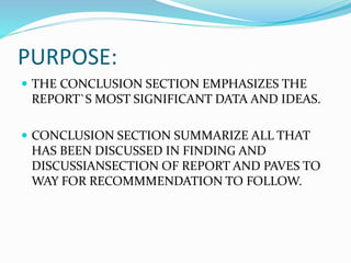 HOW TO WRITE THE CONCLUSION OF THE TECHNICAL.pptx