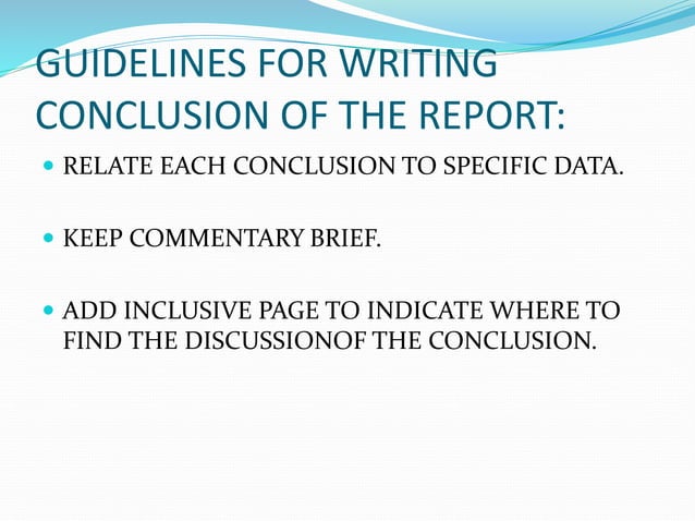 HOW TO WRITE THE CONCLUSION OF THE TECHNICAL.pptx