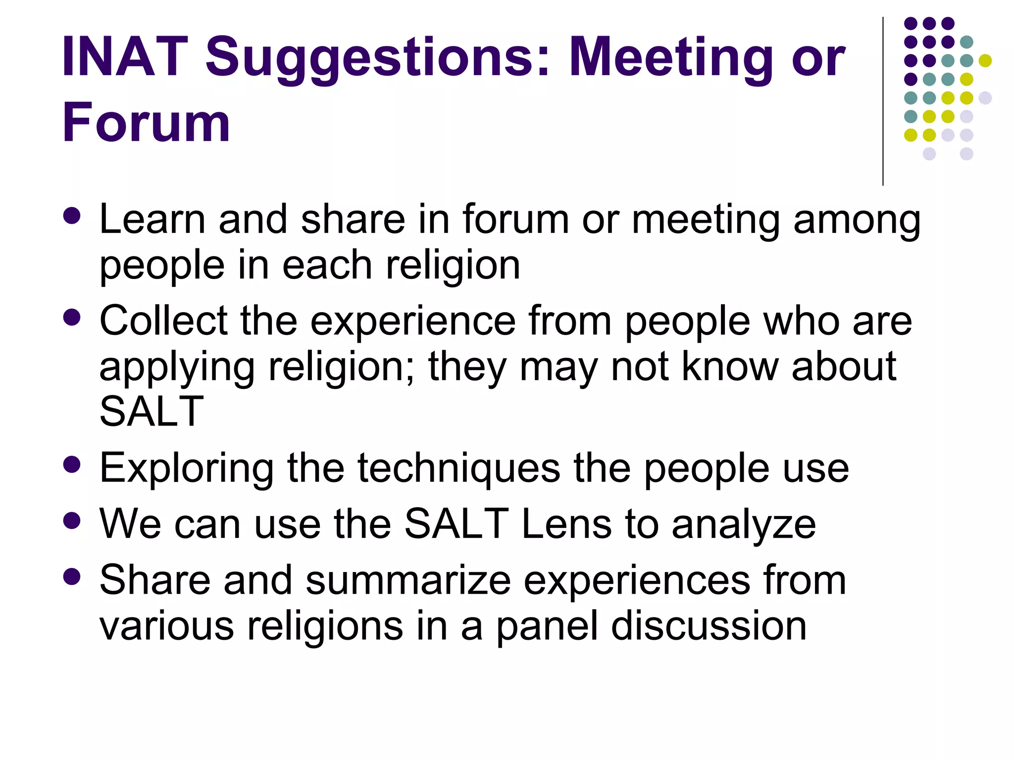 How to write the grounding of salt | PPT | Spirituality | Religion ...