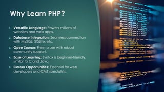 How to Write the Perfect PHP Script for Your Web Development Class | PDF