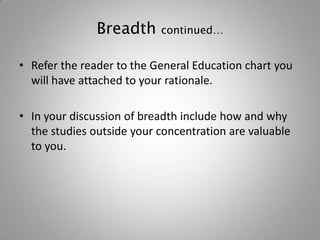 How to write_the_rationale_essay | PPTX | Undergraduate Education ...