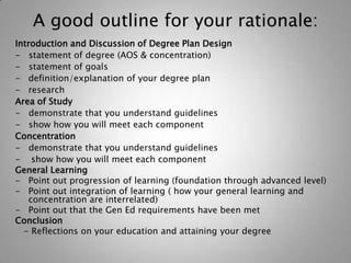 How to write the rationale essay | PPT