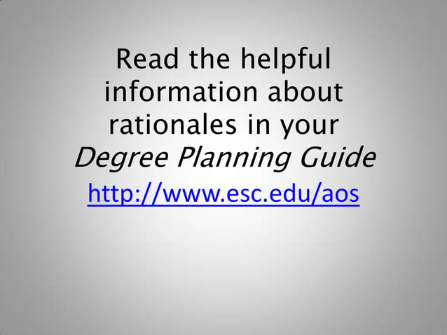 How to write the rationale essay | PPT