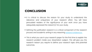 How to write the rationale for research? | PDF