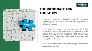 How to write the rationale for research? | PDF