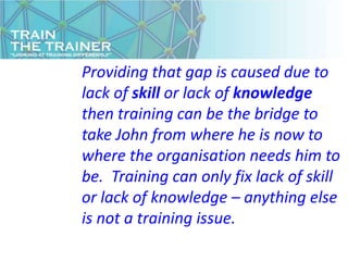 How to write training objectives | PPT