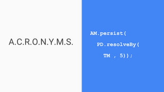How to write unmaintainable code | PPTX