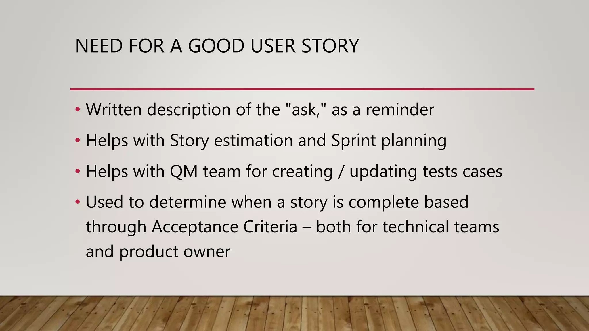 How To Write User Stories | PPTX
