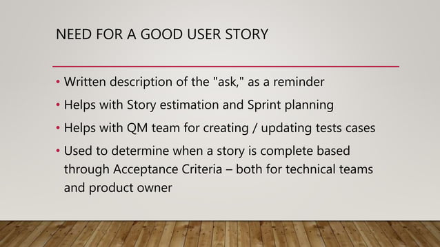 How To Write User Stories | PPTX
