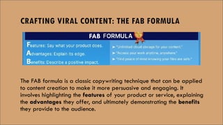 How to Write Viral Content - AIDA Model PAS - BAB - QUEST - FAB FORMULA ...