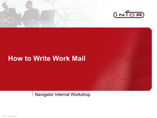 How To Write Work Mail | PPT