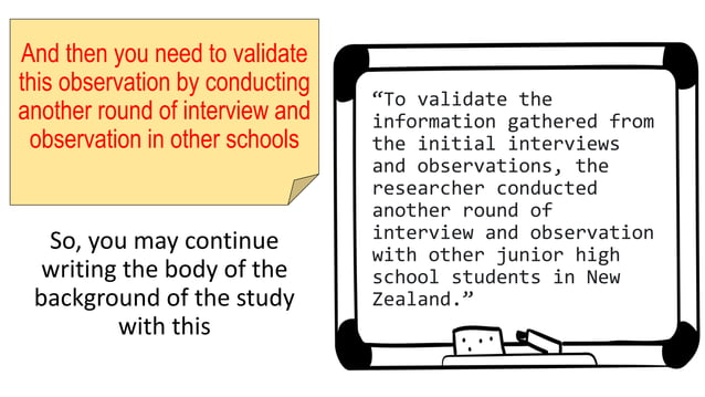 How to write your Background of the Study.pptx | Educational Assessment ...