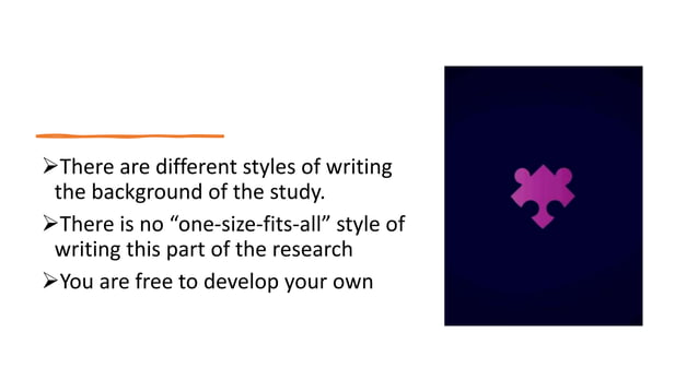 How to write your Background of the Study.pptx | Educational Assessment ...