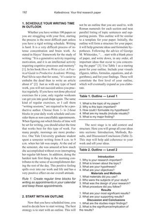 How to write your first research paper | PDF