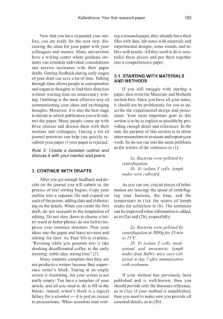 How to write your first research paper | PDF