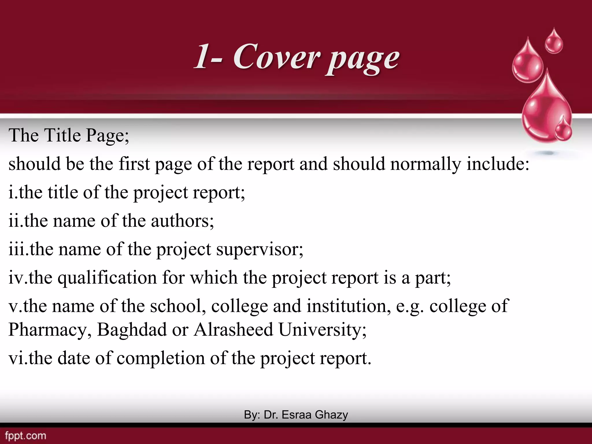 How to write your Graduation Project | PDF