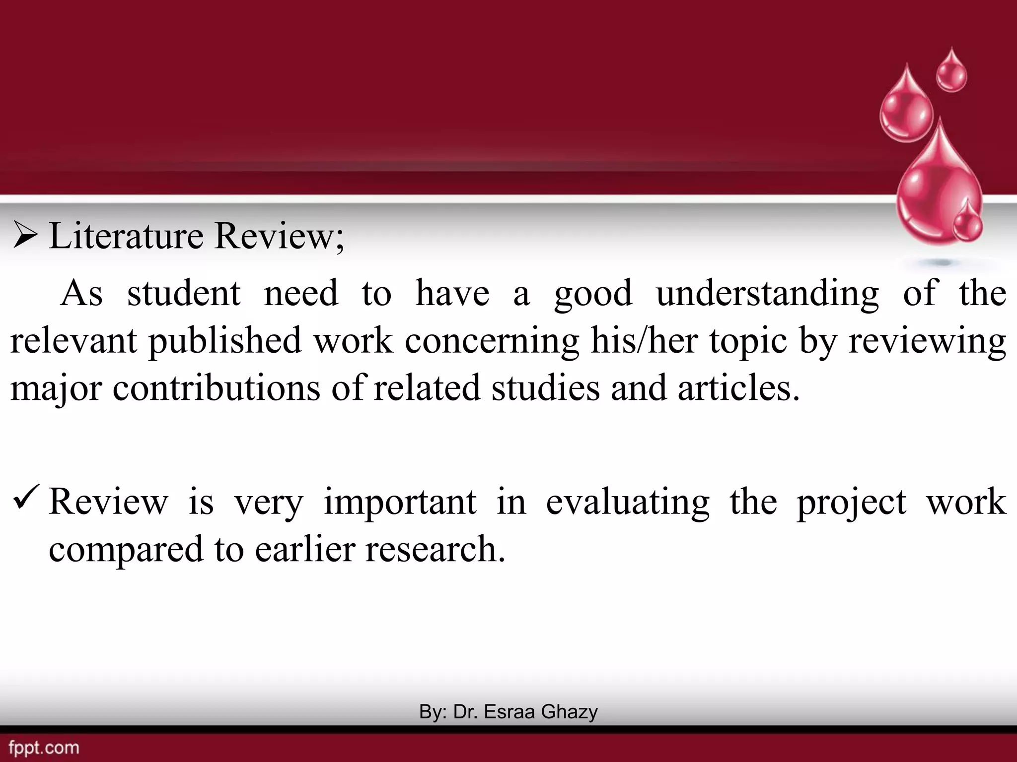 How to write your Graduation Project | PDF