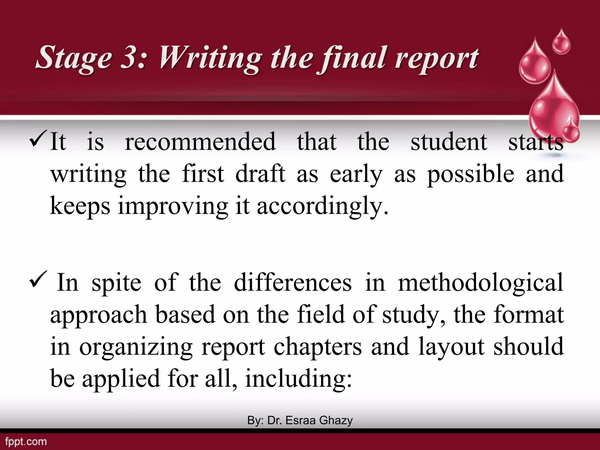 How to write your Graduation Project | PDF