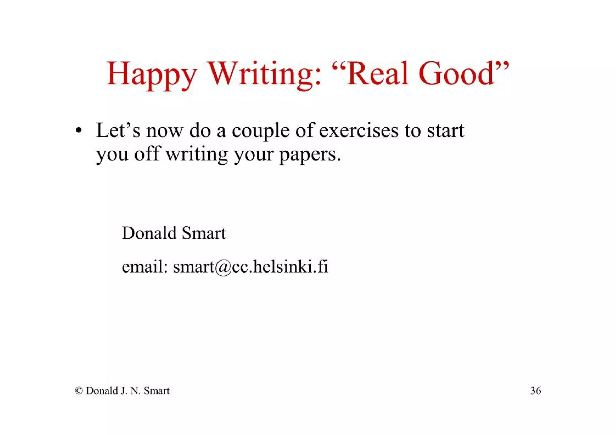 How To Write Your Seminar Paper | PDF