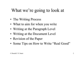 How To Write Your Seminar Paper | PDF