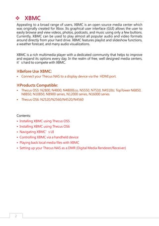 Installing and Using XBMC | PDF | Operating Systems | Computer Software and Applications