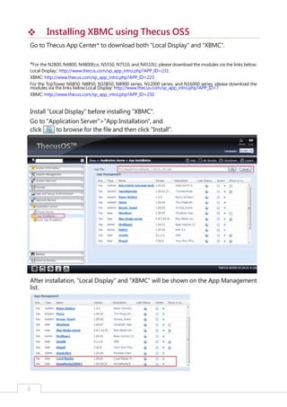 Installing and Using XBMC | PDF | Operating Systems | Computer Software and Applications