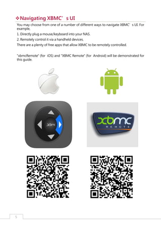 Installing and Using XBMC | PDF | Operating Systems | Computer Software and Applications