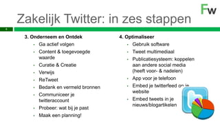 How To Zakelijk gebruik van Twitter | PPT