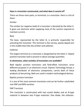 How Transistors Work A Comprehensive Guide.pdf