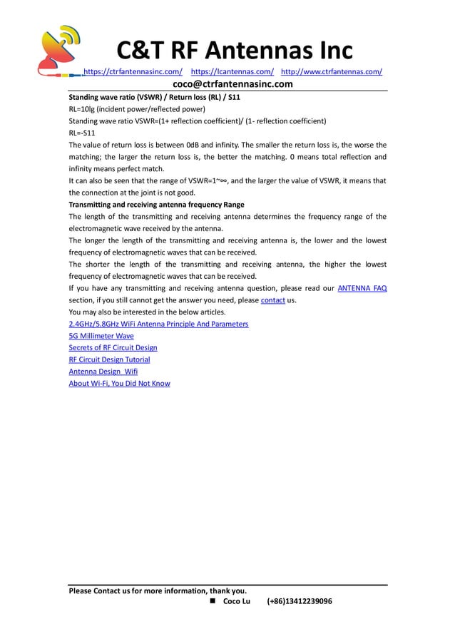 How Transmitting And Receiving Antenna Works? | PDF | Free Download