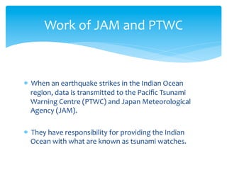 How tsunami warning system | PDF | Geology | Science