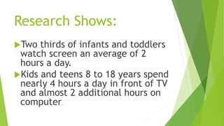How tv affects children | PPTX
