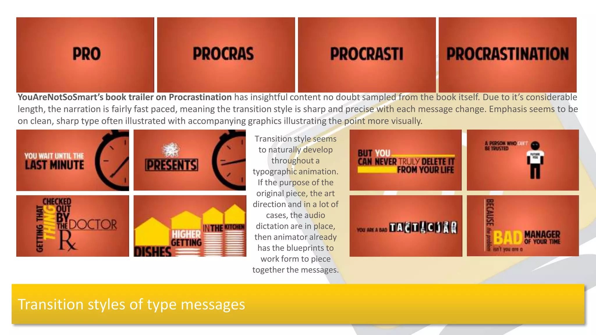 How typographic animation delivers your message | PPT