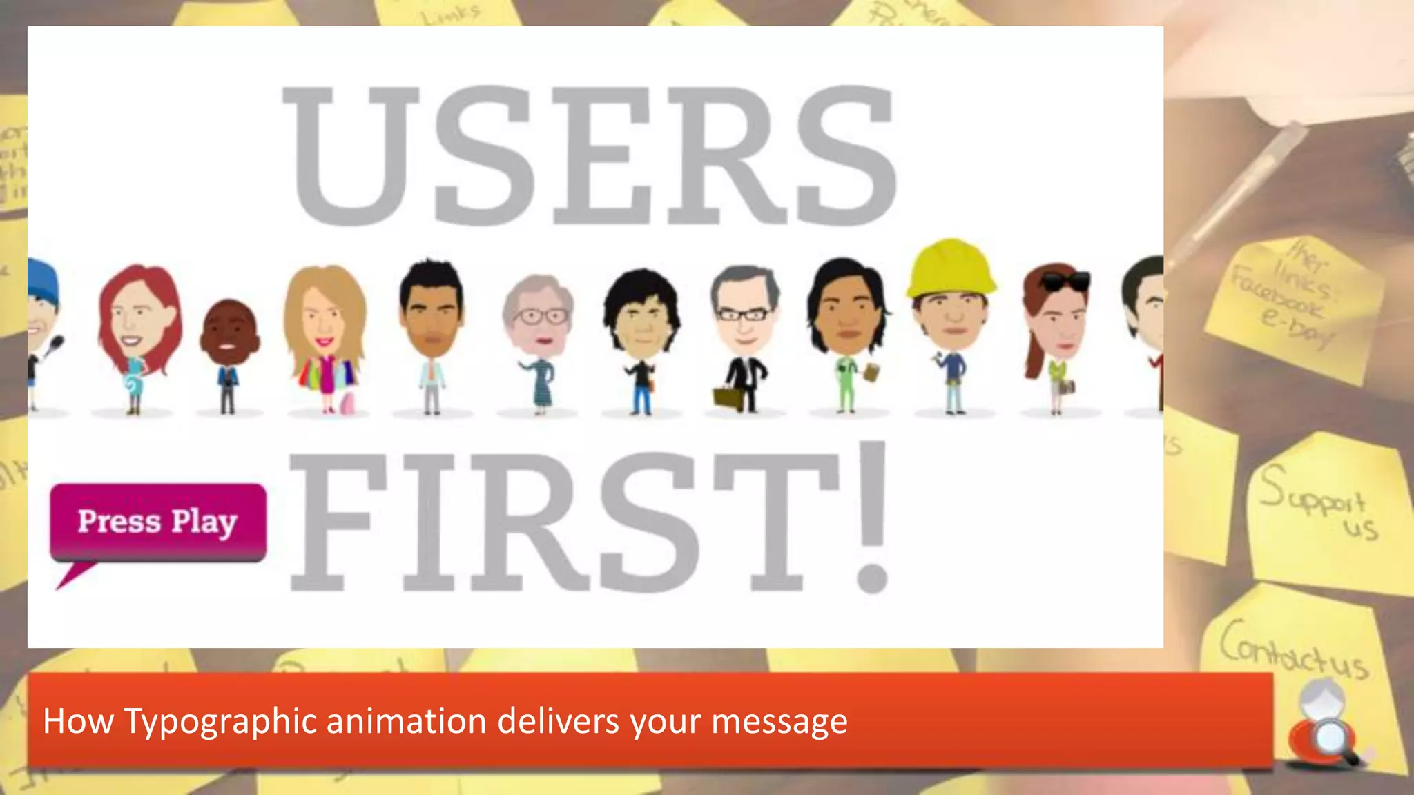 How typographic animation delivers your message | PPT | Free Download