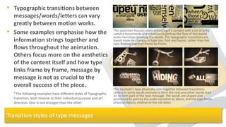 How typographic animation delivers your message | PPT
