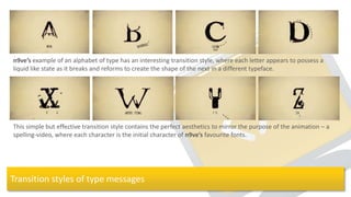 How typographic animation delivers your message | PPT