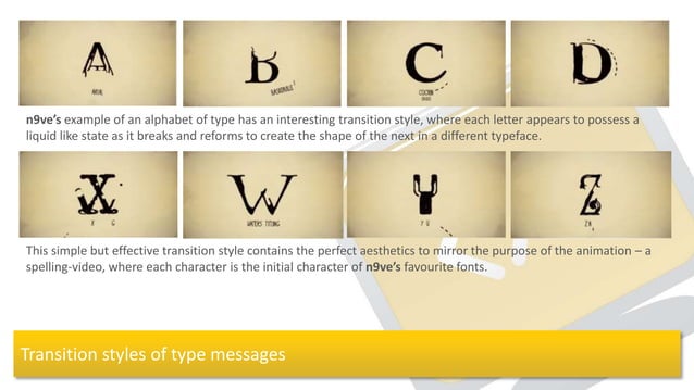 How typographic animation delivers your message | PPT