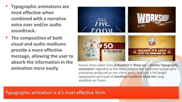 How typographic animation delivers your message | PPT