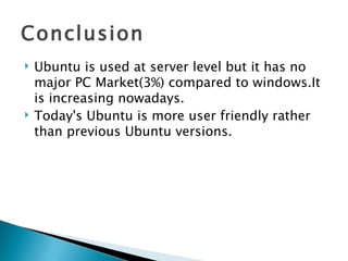 How ubuntu works??? | PPT