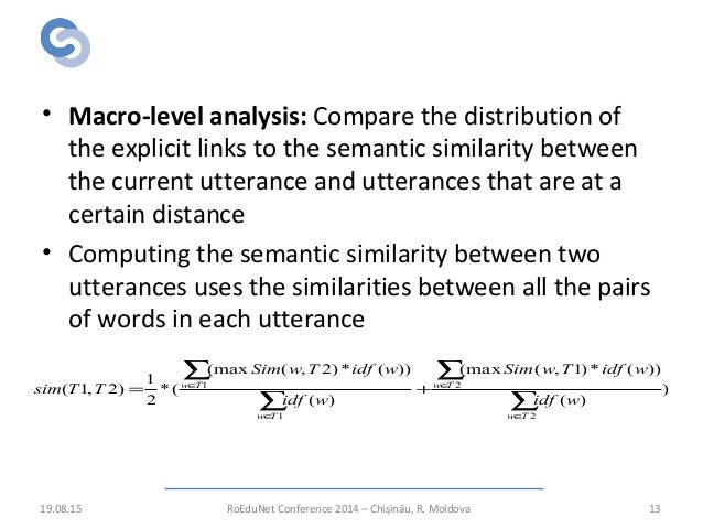 How Useful Are Semantic Links For The Detection Of Implicit Reference 7119