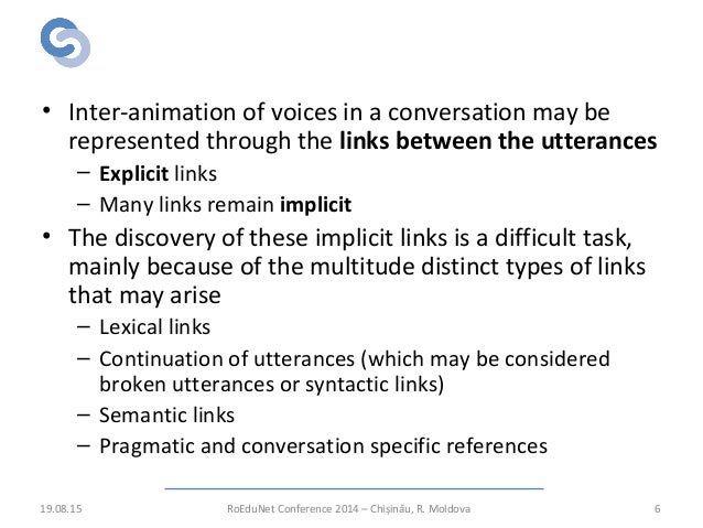 How useful are semantic links for the detection of implicit reference…