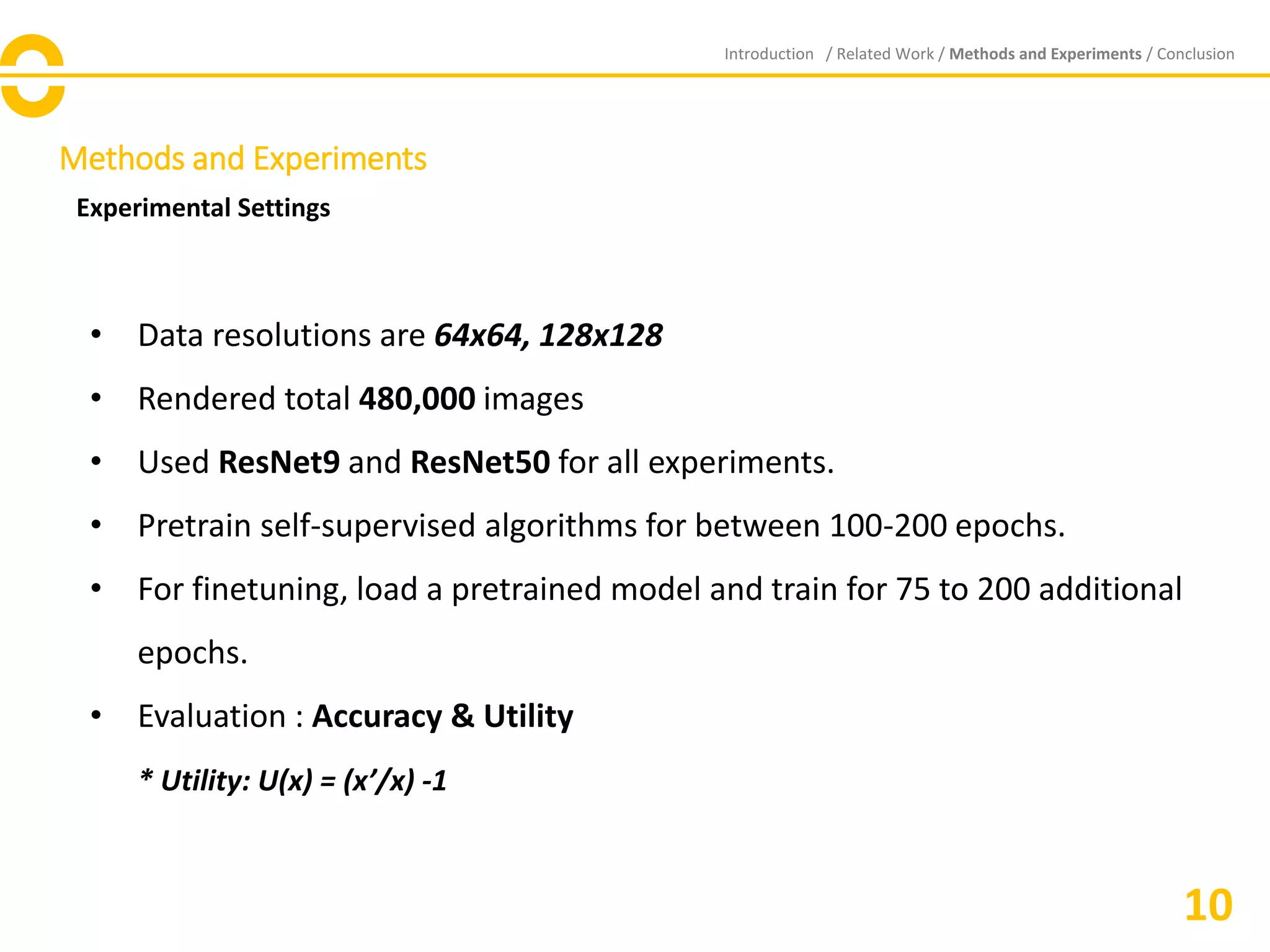 How useful is self-supervised pretraining for Visual tasks? | PPT