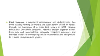 How US Entrepreneur Clark Swanson Plans to Reshape Nevada’s Educational ...