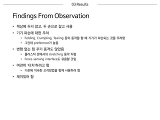 How Users Manipulate Deformable displays as Input Devices | PPT
