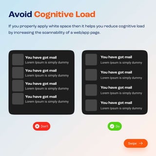 How Using White Space Improve UI Design? | PDF