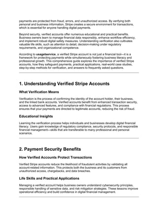 How Verified Stripe Accounts Protect Your Payments.docx