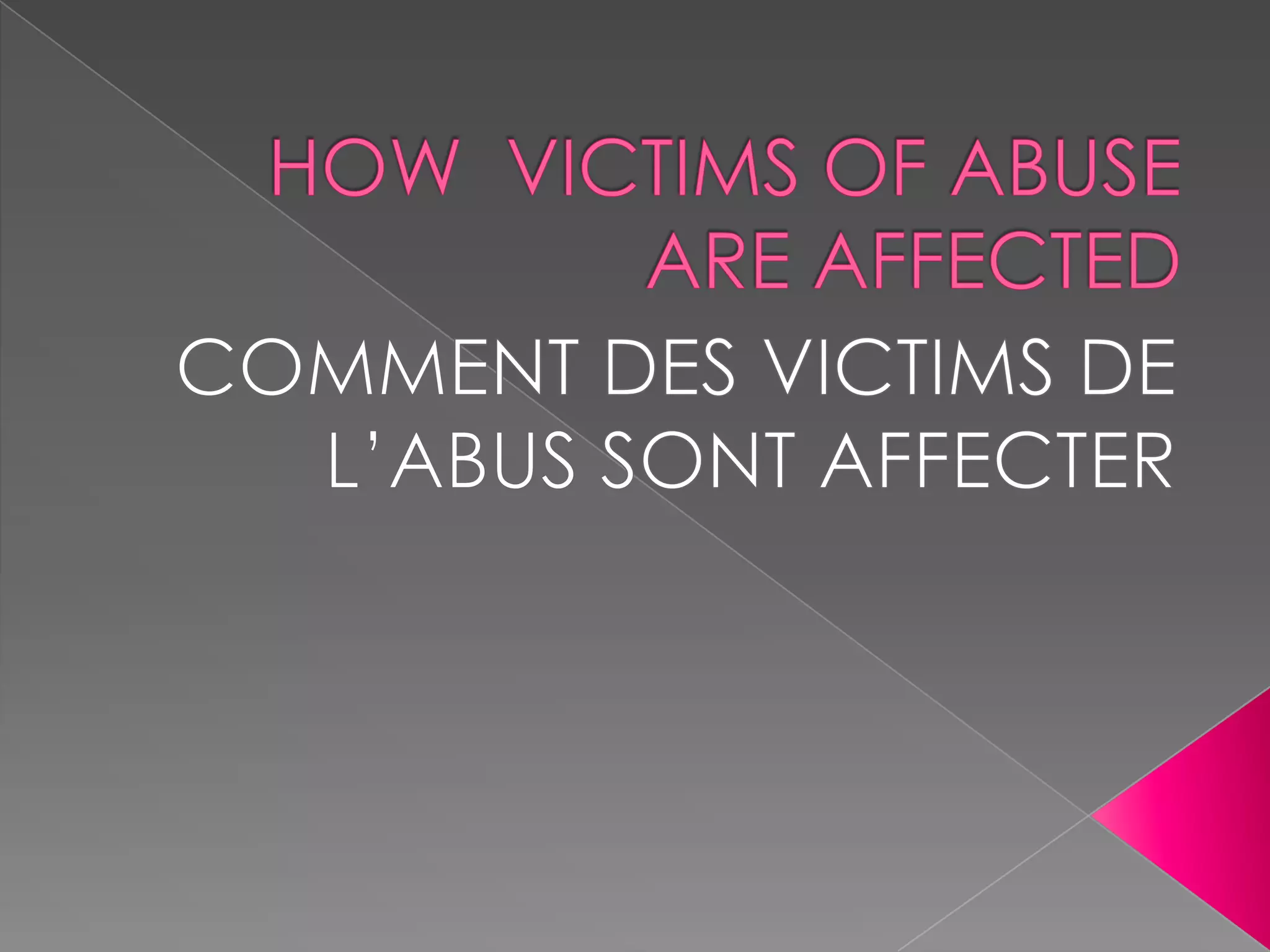 FEMALE ABUSE WE CAN MAKE A DIFFERENCE | PPTX