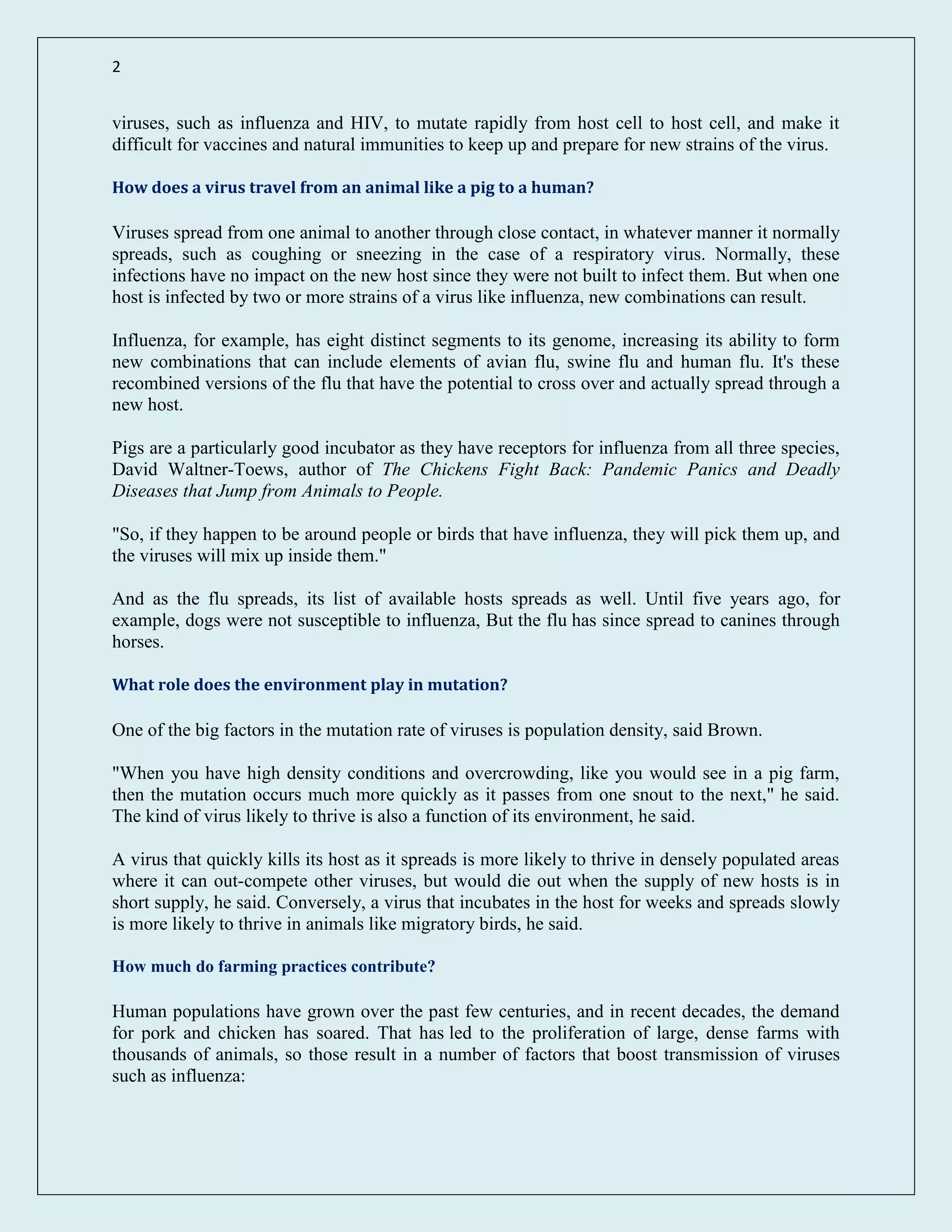 How viruses mutate by M A.KHAN